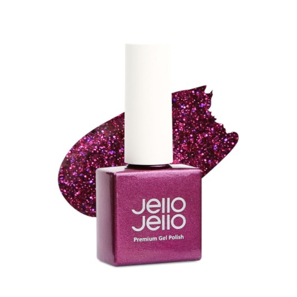 Jello Jello Glitter Gel Polish in Club Magenta (JG28) | RUNWAY SUPPLY