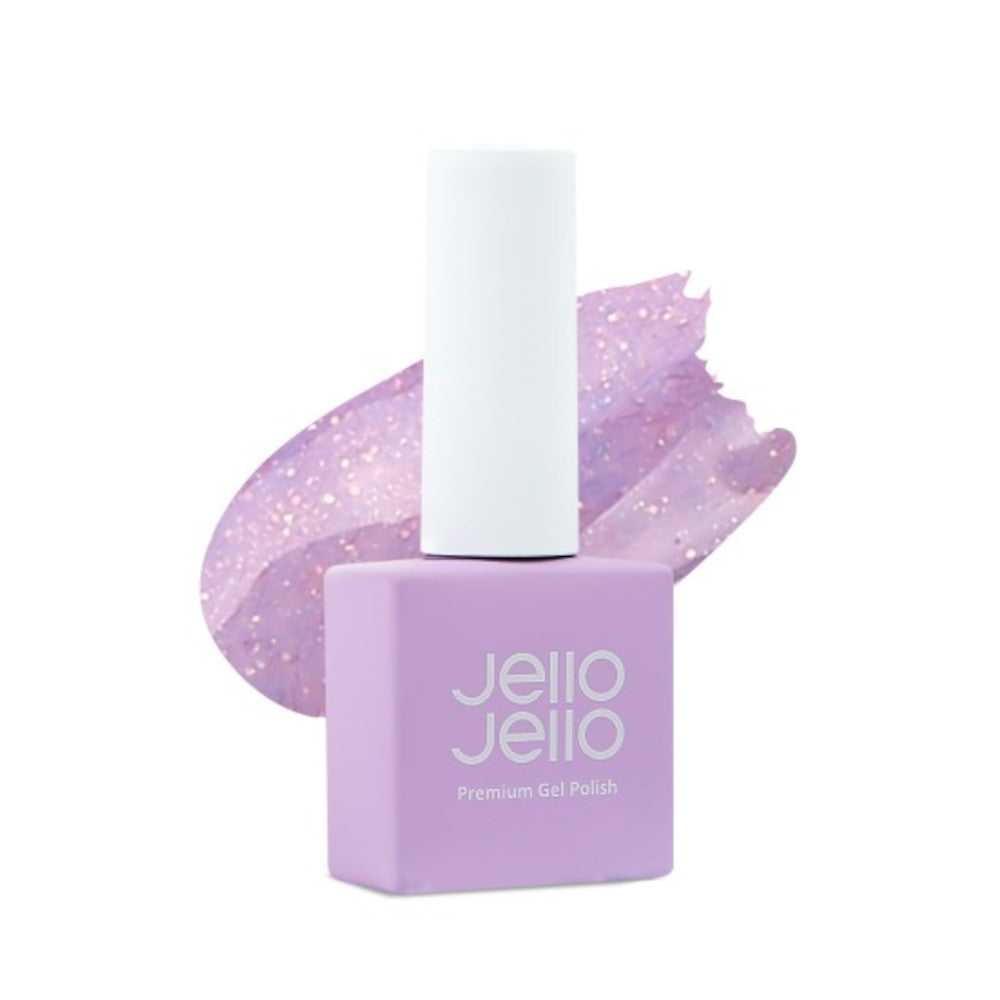 Jello Jello Select Glitter Gel Polish in Angora Purple (JS08) | RUNWAY ...