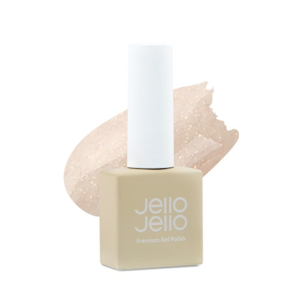 Jello Jello Select Glitter Gel Polish in Cream Alpaca (JS03) | RUNWAY ...