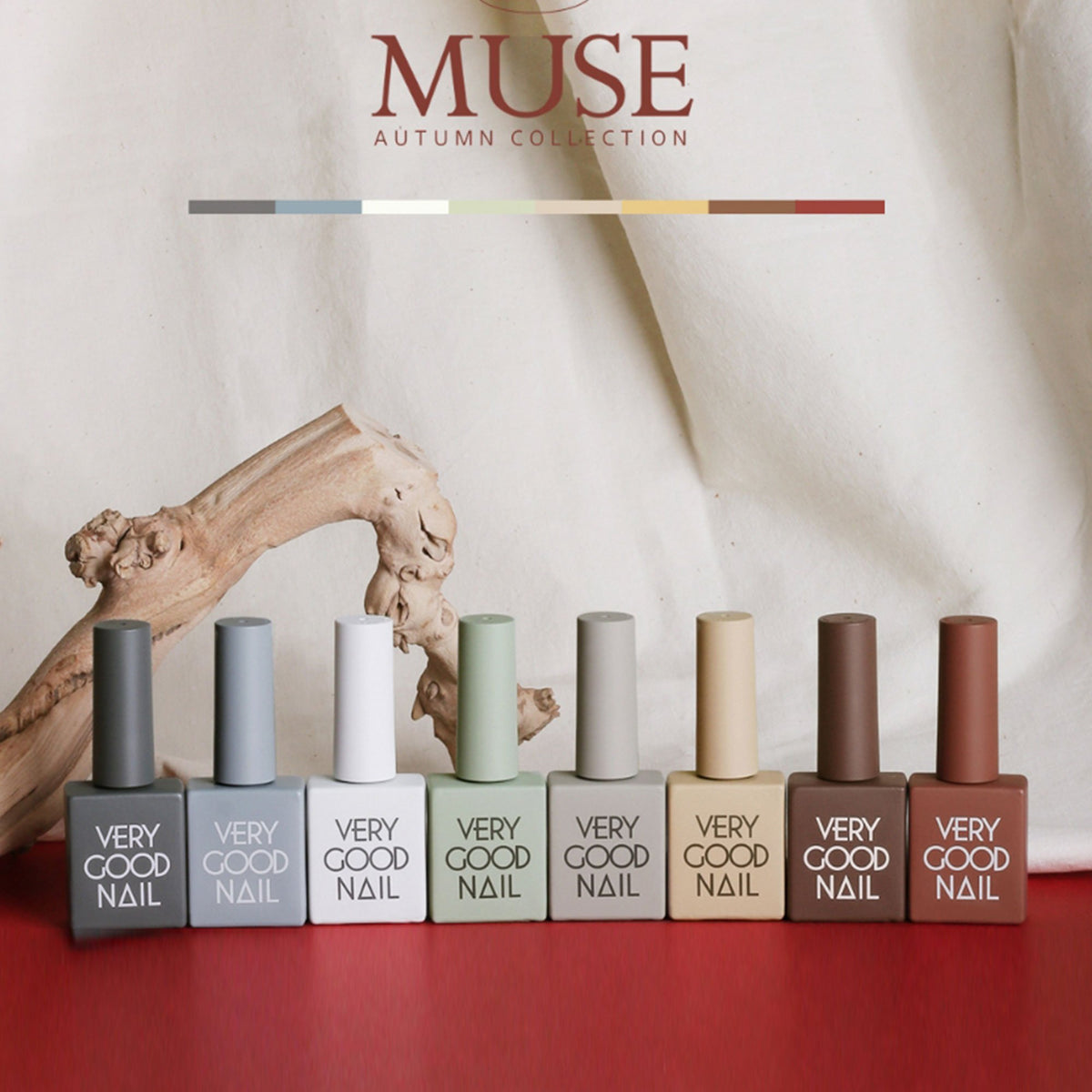 Very Good Nail Color Gel Polish Muse Collection - Set of 8 | RUNWAY SUPPLY
