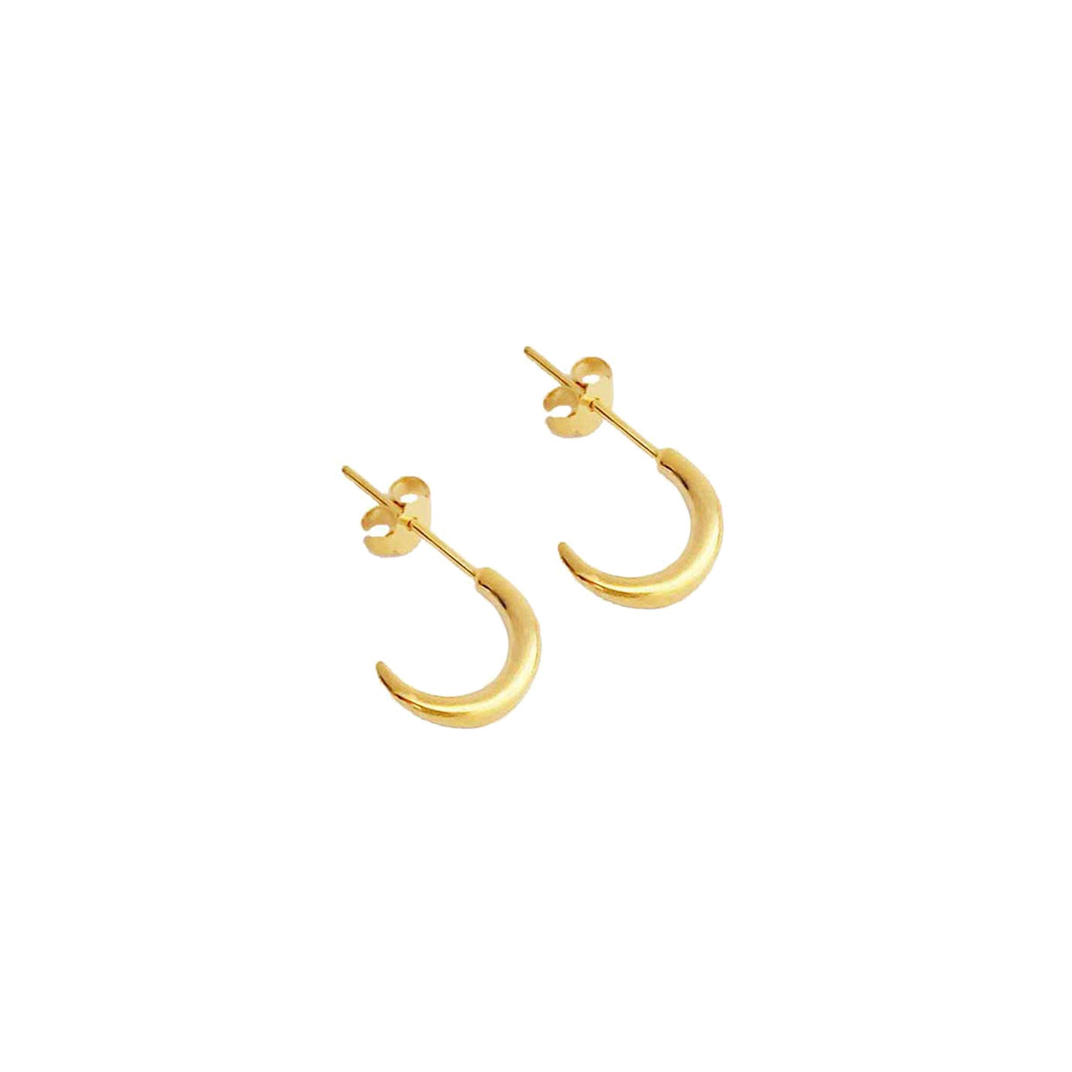 Eclipse Stud Earrings in Gold | RUNWAY SUPPLY