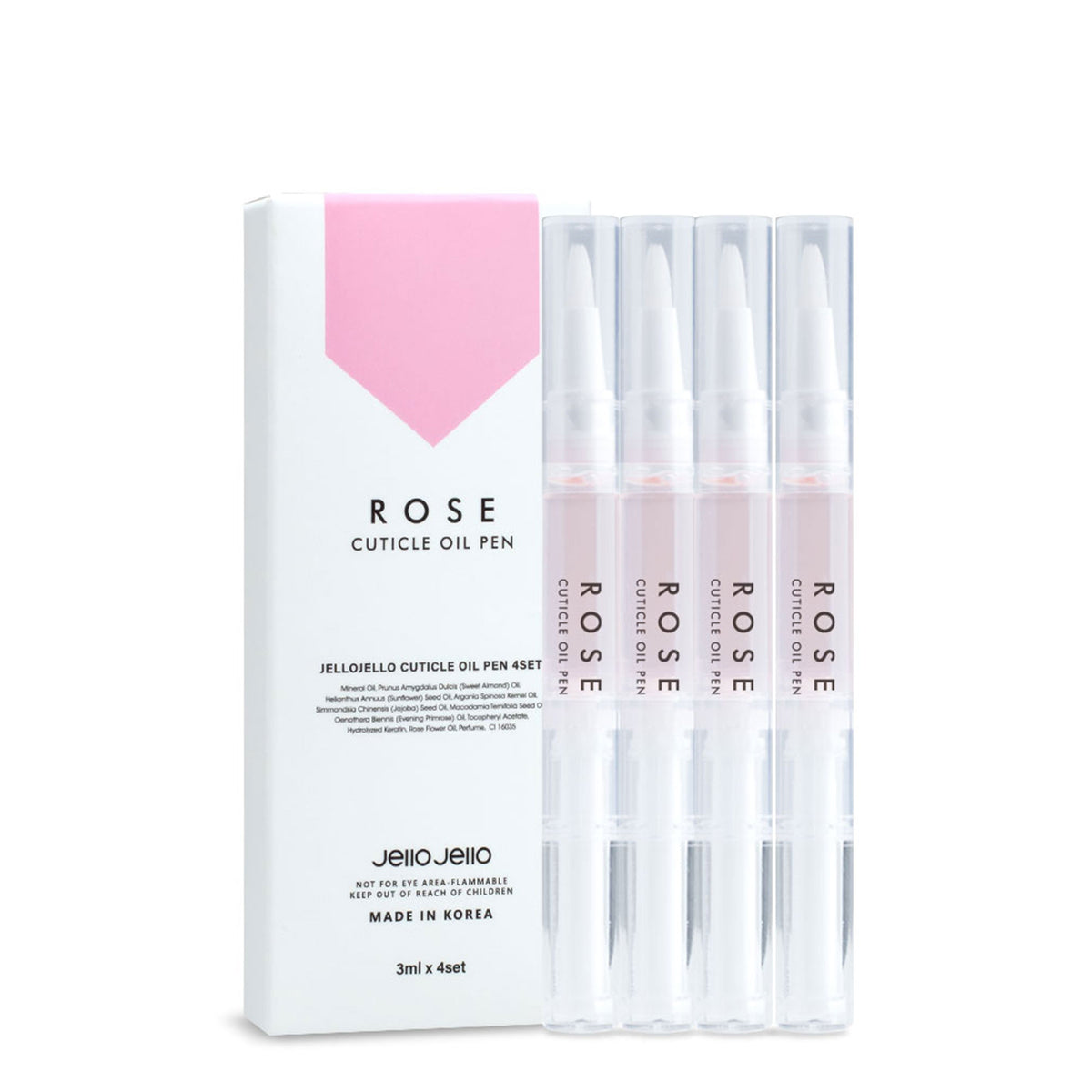 Jello Jello Essential Oil Pen for Nails & Cuticles (Rose) | RUNWAY SUPPLY