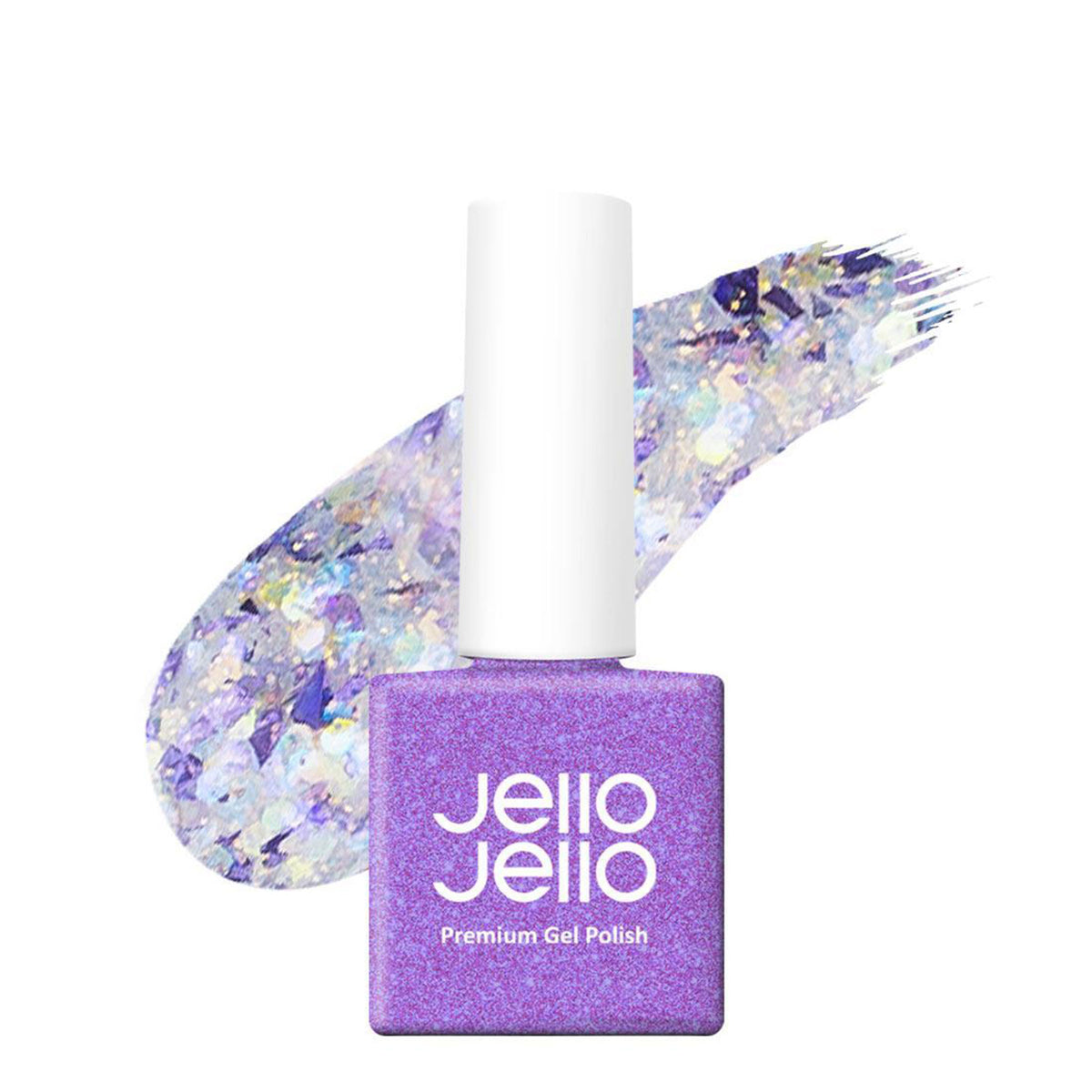 Jello Jello Glitter Gel Polish in Purple Multi (JG10) | RUNWAY SUPPLY